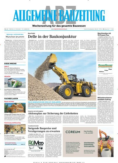 Architektur Magazin & Baumagazin im Abo kaufen