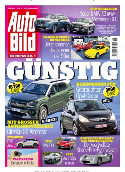 Auto Bild Aktuelle Ausgabe
