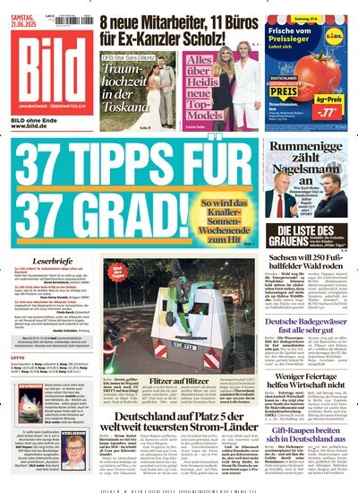BILD als Abo und epaper - Zeitung bei United Kiosk
