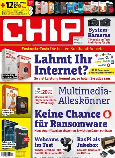 Chip als Abo und epaper - Zeitschrift bei United Kiosk