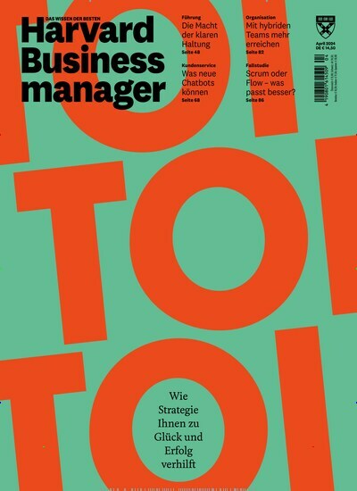 Harvard Business manager als Abo und epaper