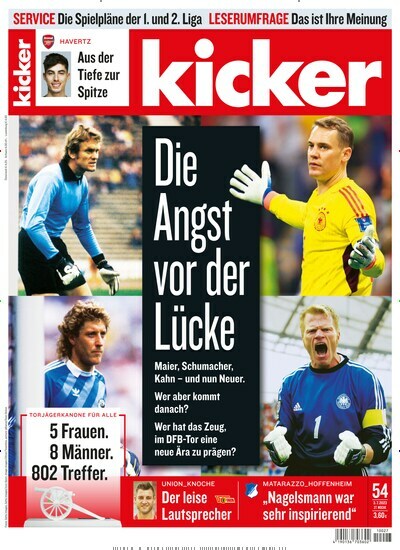 kicker als Abo und epaper bei United Kiosk