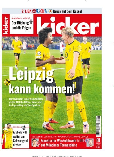 kicker als Abo und epaper bei United Kiosk
