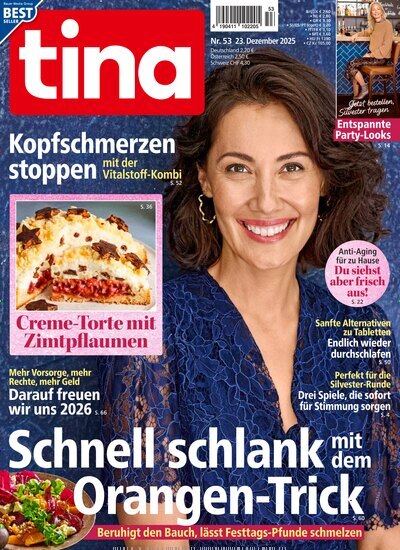 tina als Abo und epaper - Zeitschrift bei United Kiosk