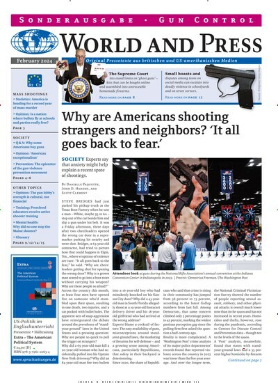 World and Press - Gun Control als Einzelheft