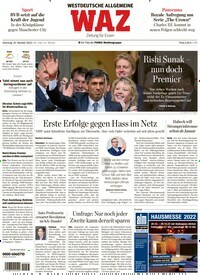WAZ Westdeutsche Allgemeine Zeitung als epaper